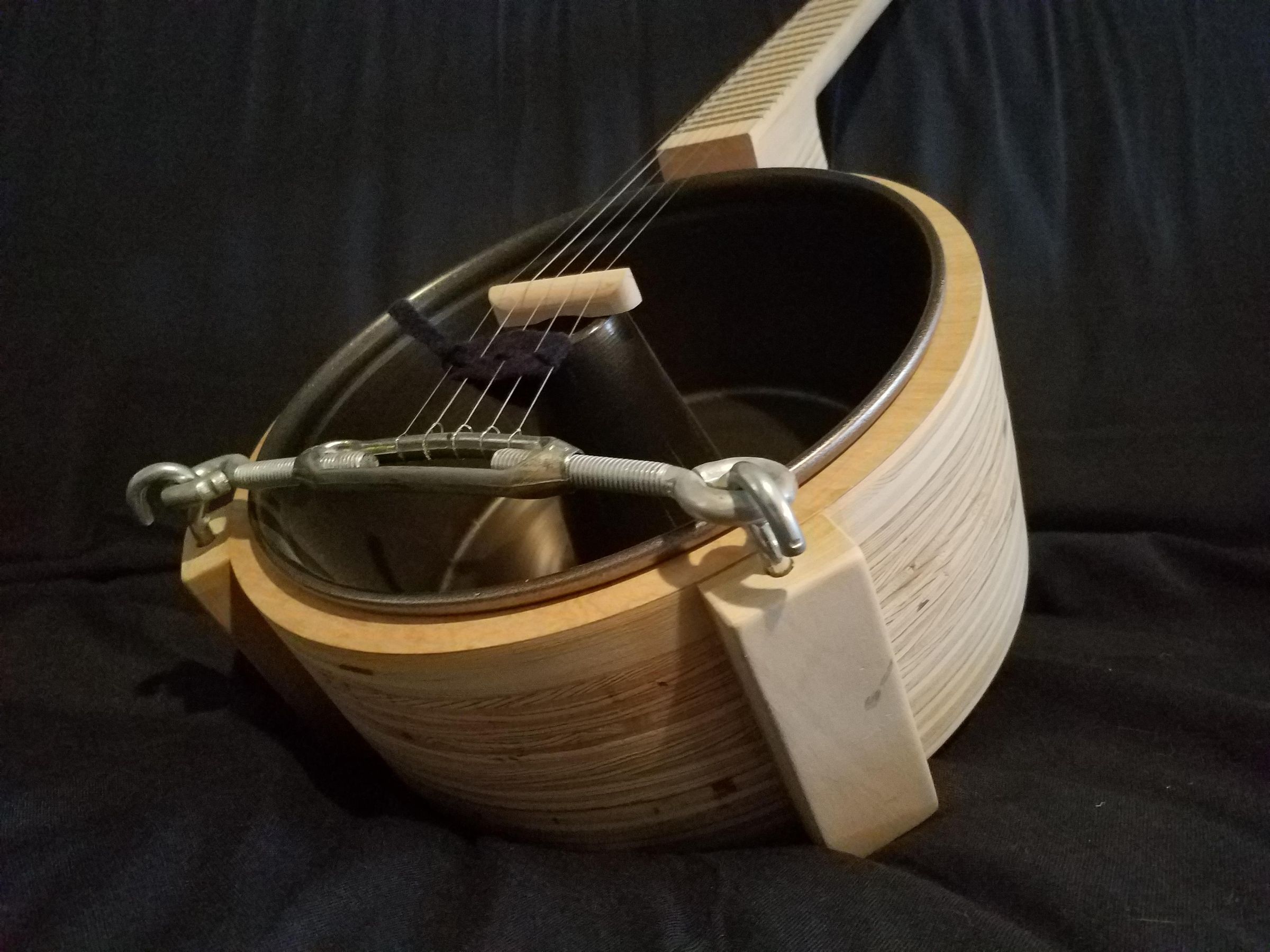 Plywood Bundt Pan Banjo (Bundt-Jo) : 10 Steps (with Pictures ...