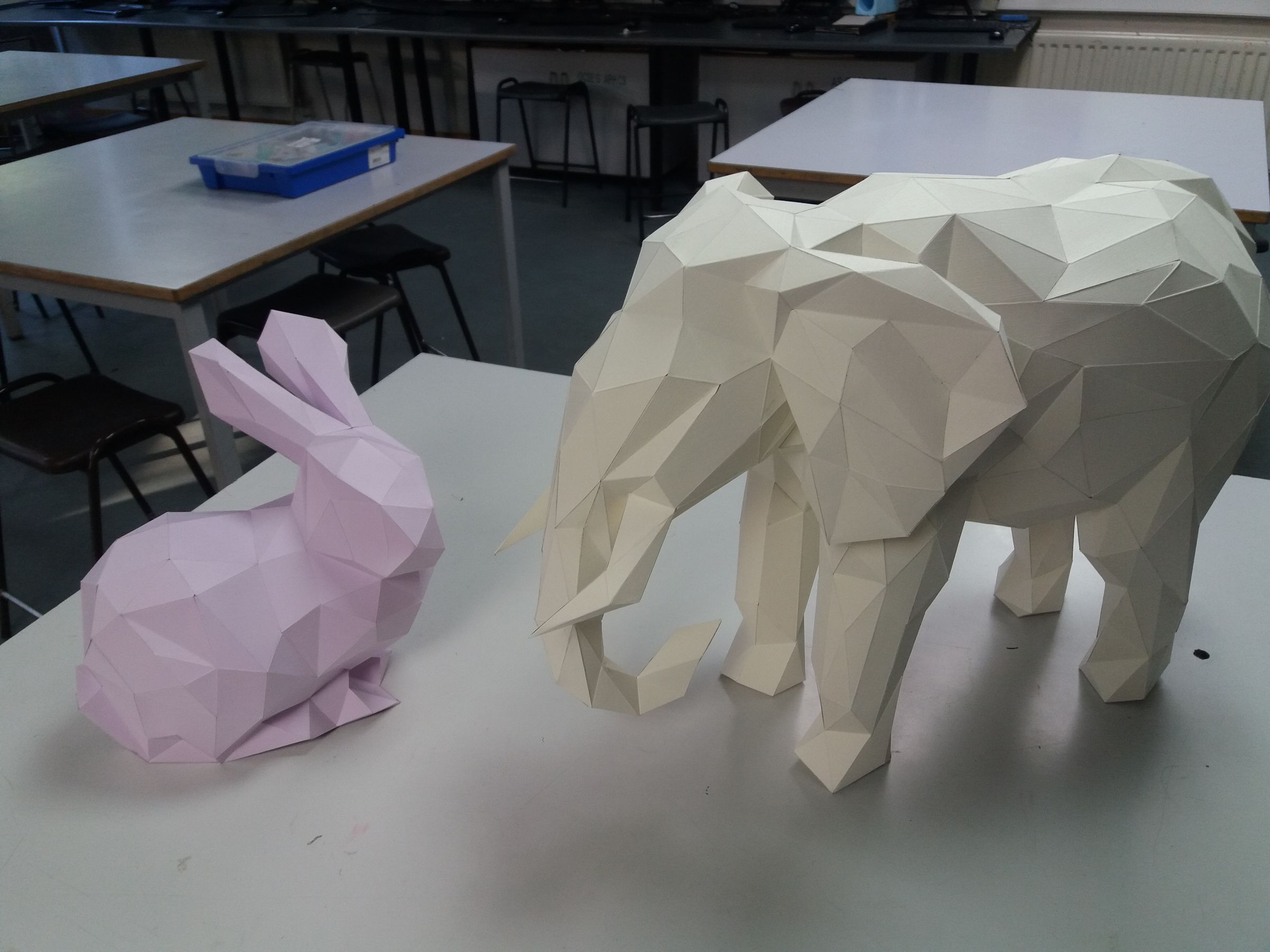 Low-Poly Paper Sculptures : 3 Steps (with Pictures) - Instructables