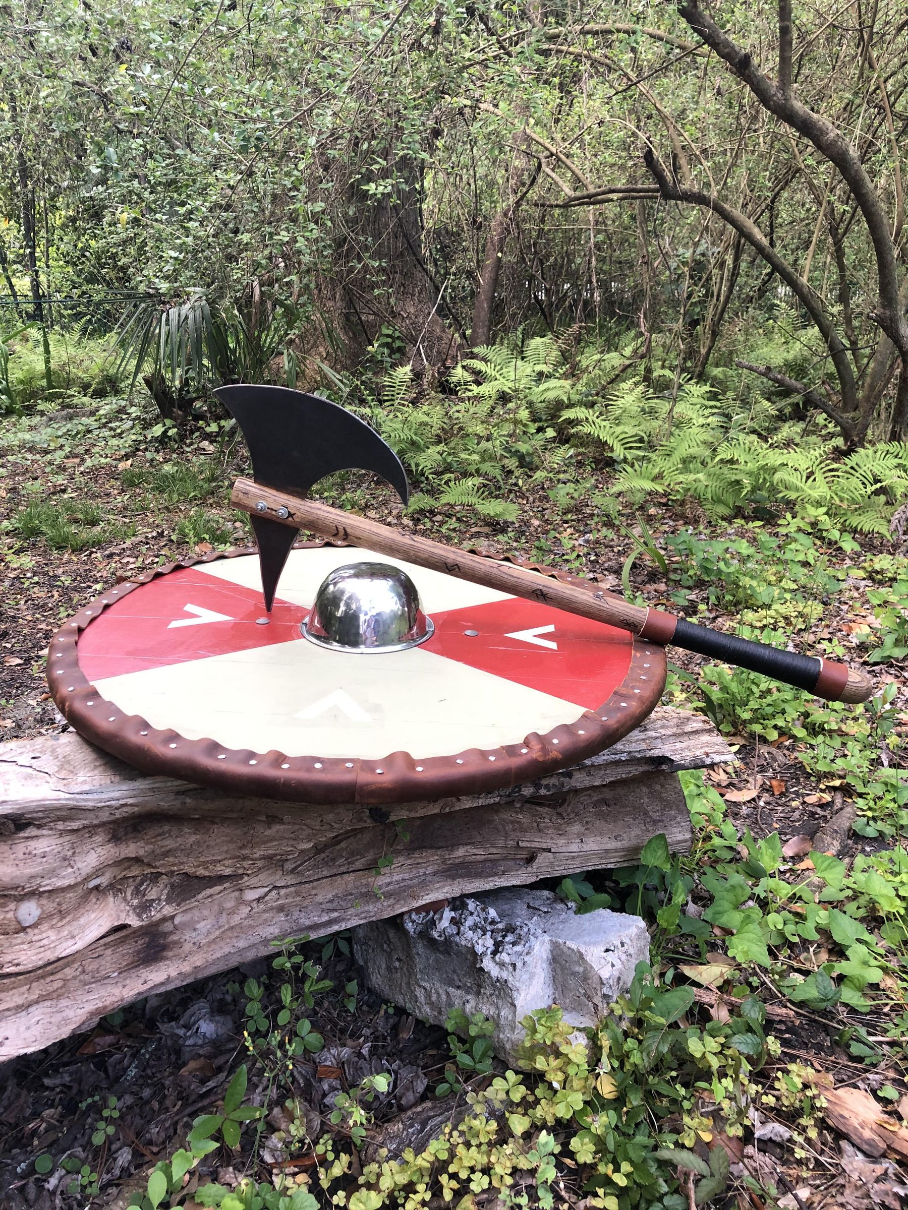 How to Make a Viking Round-Shield : 12 Steps (with Pictures ...