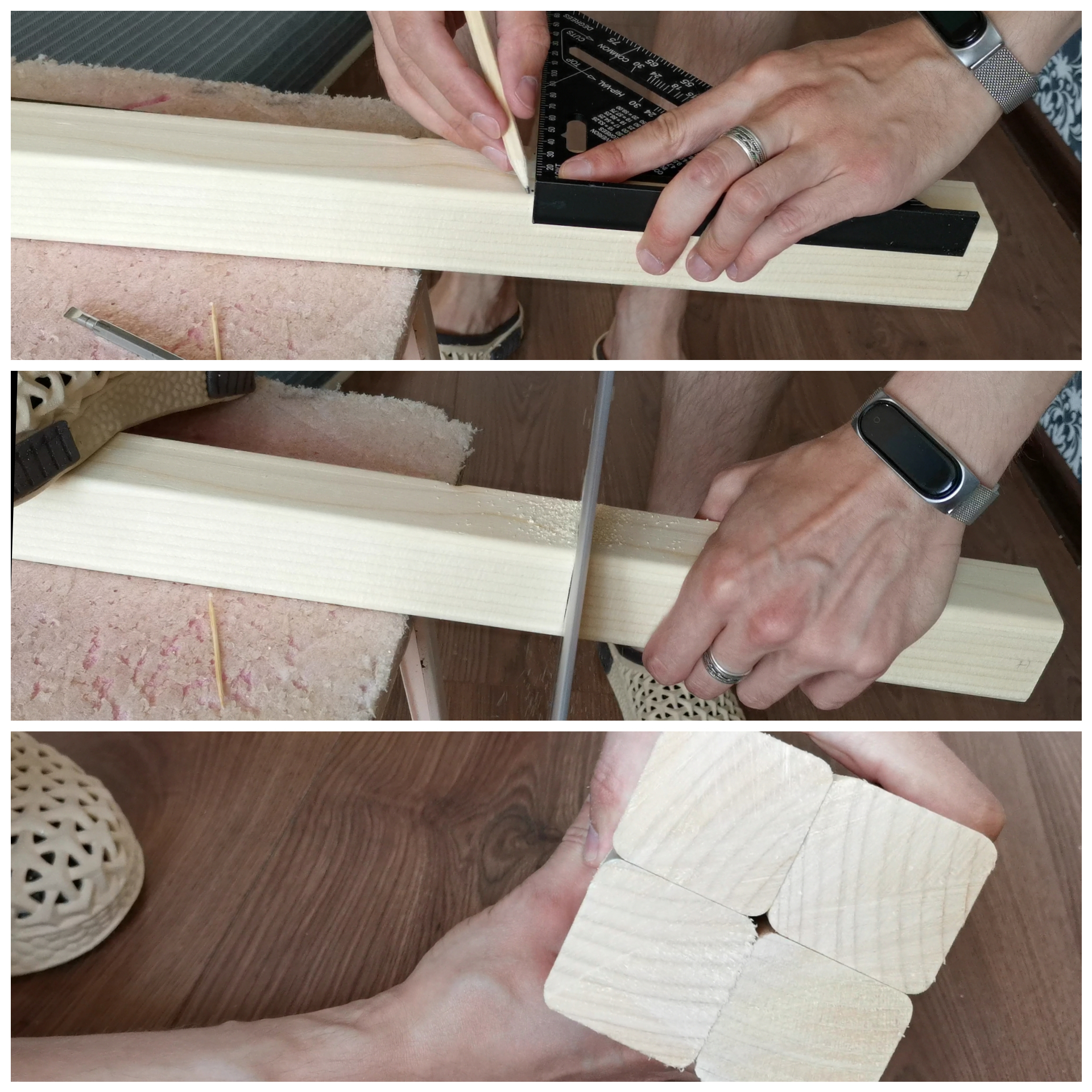 Small and Cute, HomeMade Modern DIY Sofa | Minimum Tools : 12 Steps ...