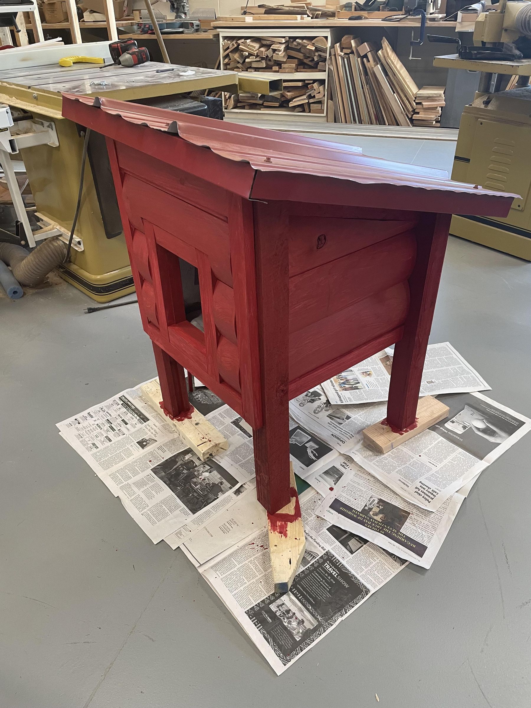 Insulated Heated Log Cabin Cat House : 5 Steps (with Pictures ...