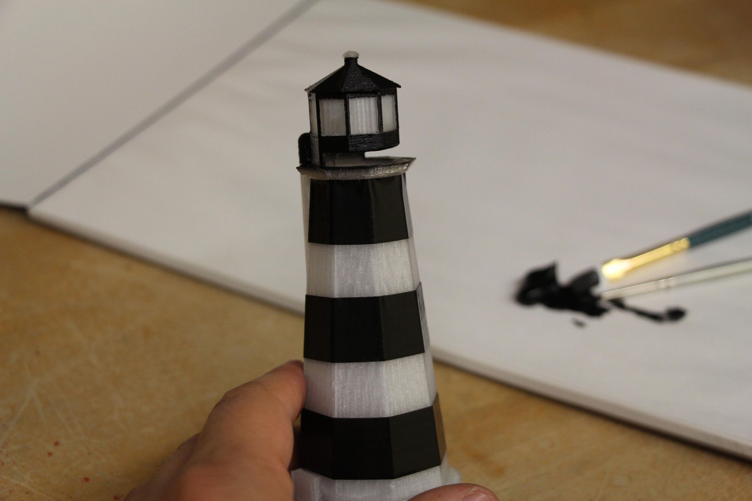 Miniature Lighthouse for Pre-Recycling Coin Cell Batteries : 10 Steps ...