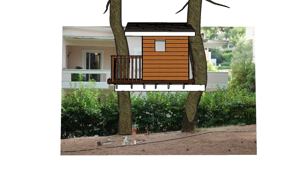 Treehouse on Two Trees : 22 Steps (with Pictures) - Instructables