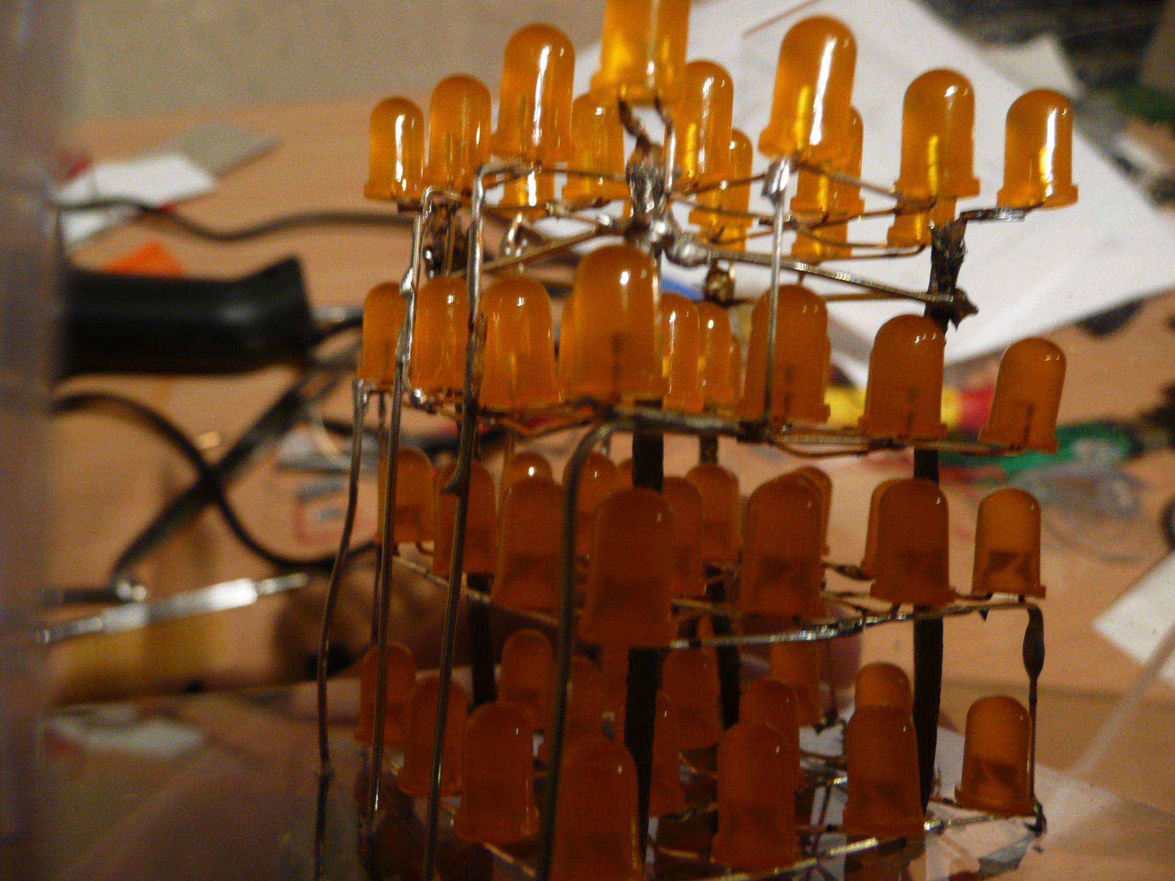 4x4x4 Interactive LED-cube With Arduino : 13 Steps (with Pictures ...