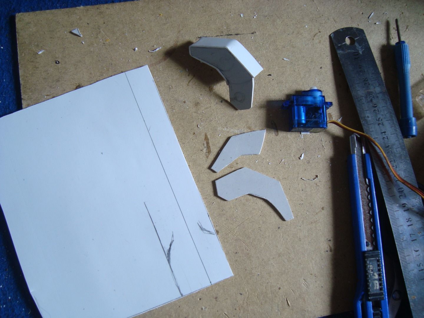 Making a Lowcost Humanoid Robot Made From PVC Water Pipe Material ...