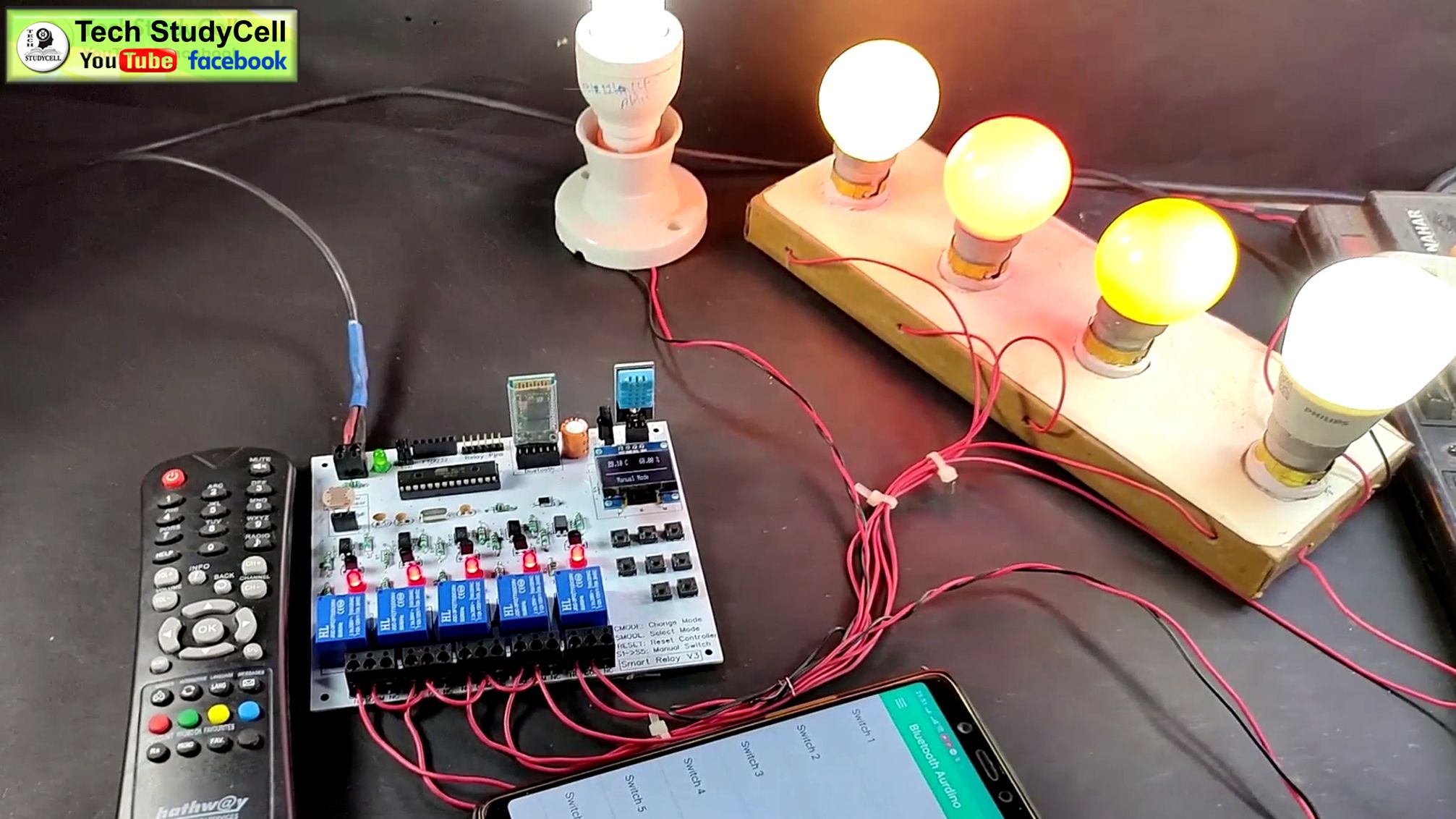 How to Make Smart Home Using Arduino Control Relay Module | Home ...