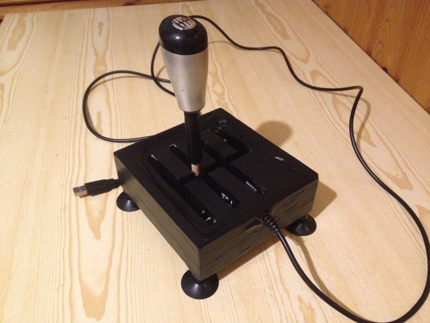 Gearbox for Computer,made From Old Joystick ( H-shifter ) : 8 Steps ...