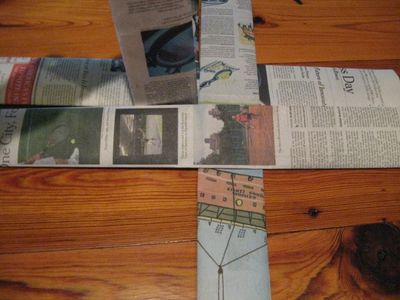 Newspaper Sit-upon : 6 Steps - Instructables