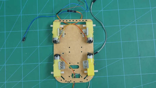 4 Wheel Robot Made With Arduino Controlled Using Dabble 9 Steps With Pictures Instructables