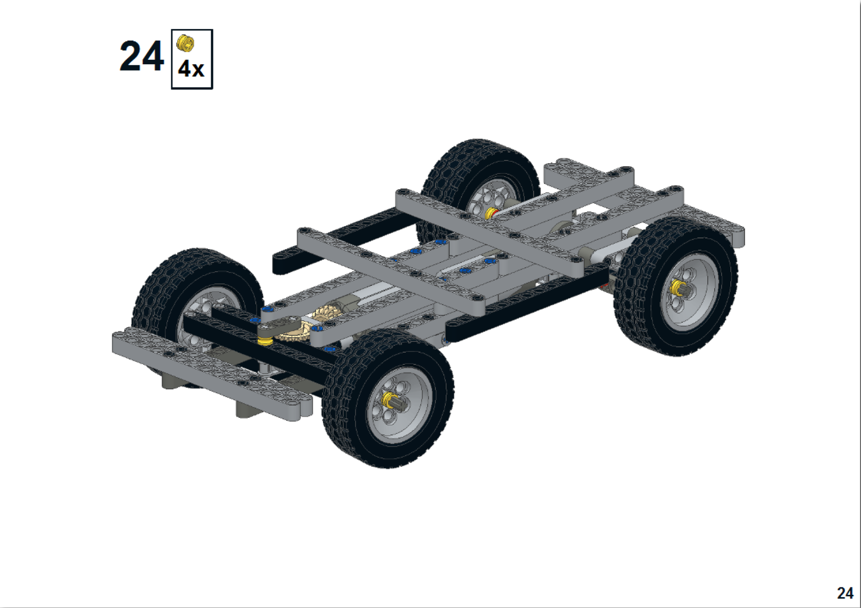 LEGO Car With Motorized Driving and Steering - Instructables