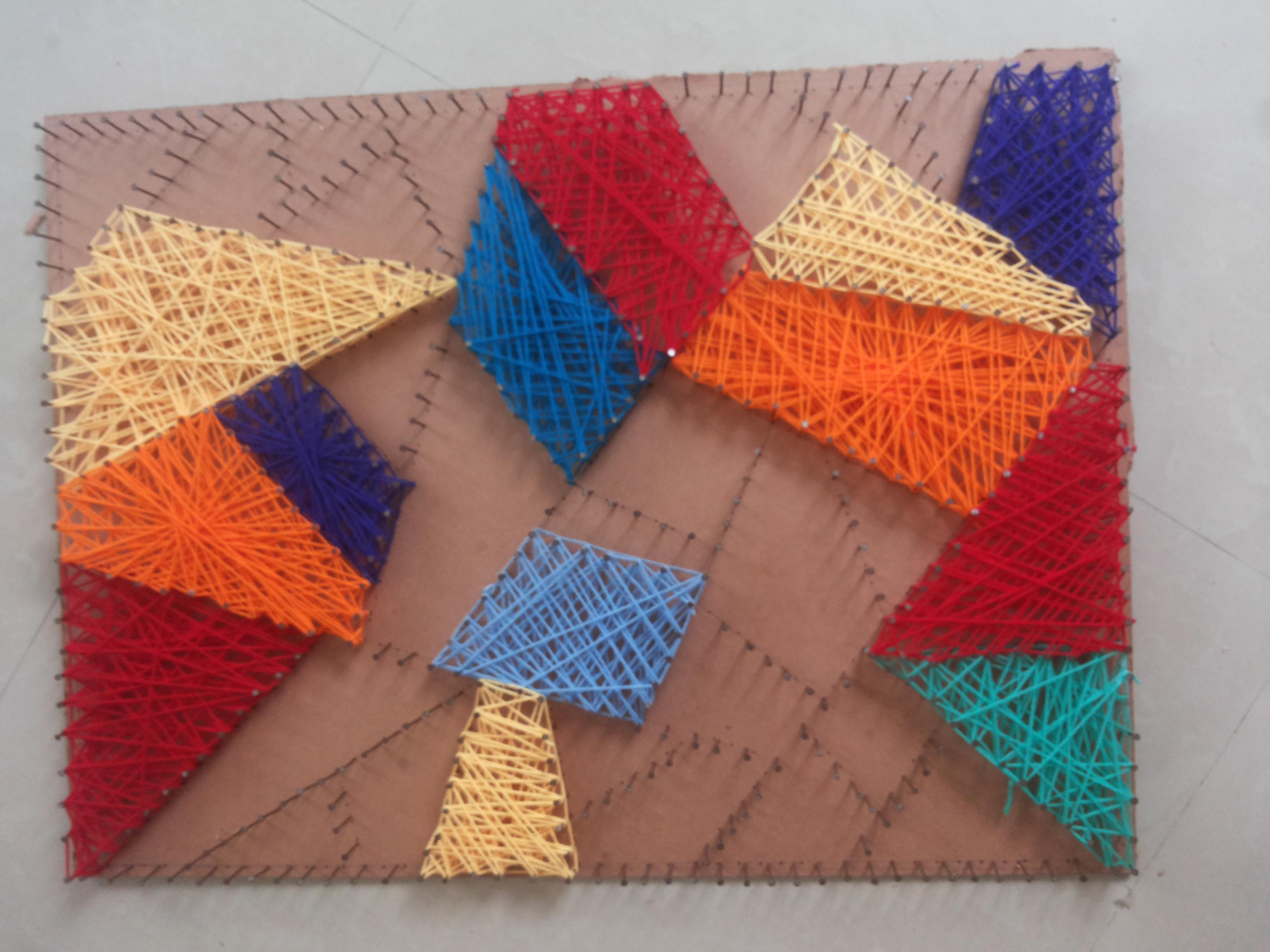 String Art Wall Piece : 5 Steps (with Pictures) - Instructables