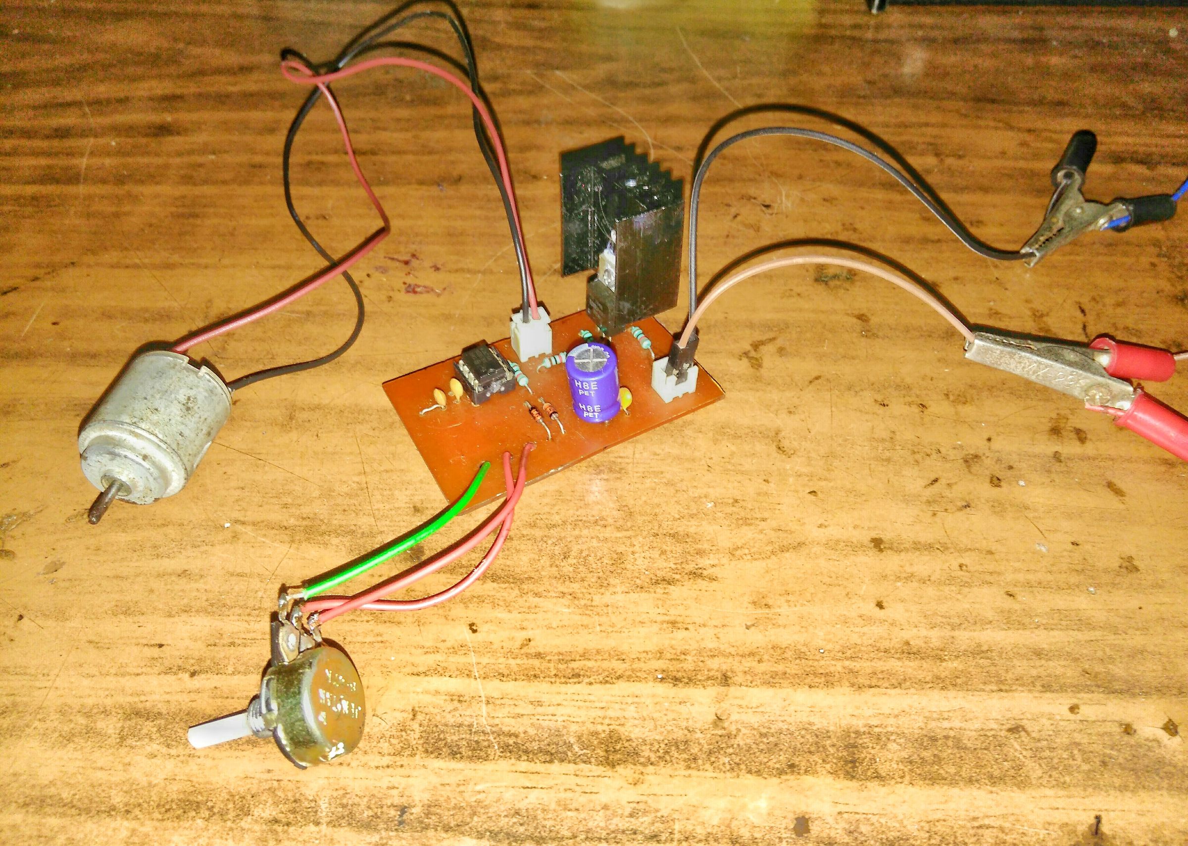 Designing a Speed Controller for DC Motor : 9 Steps - Instructables