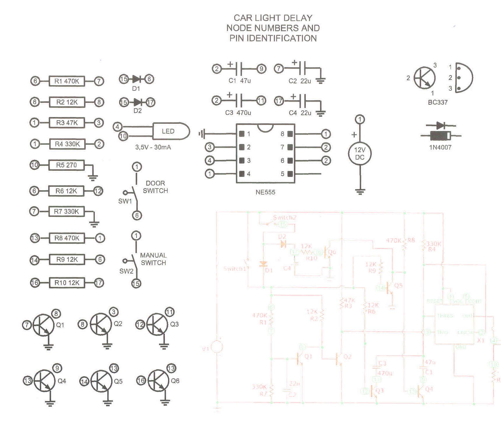 Car Light Switch Circuit - Instructables