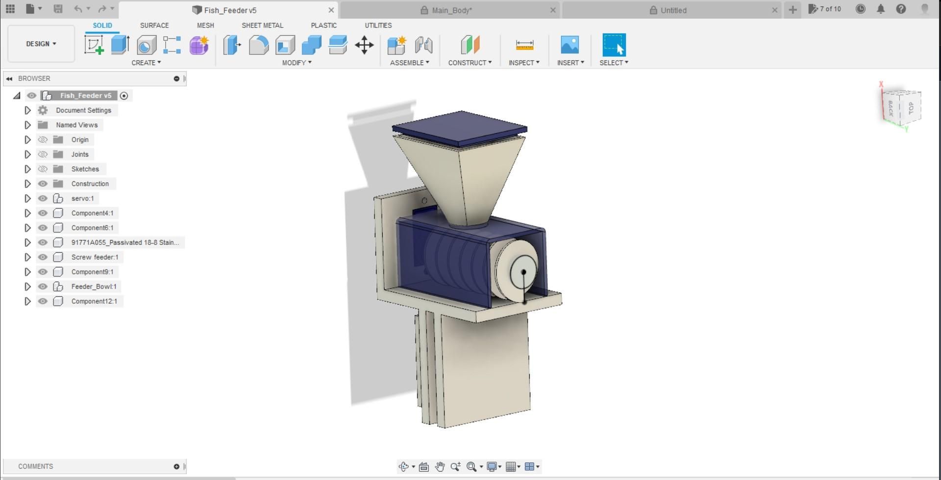 Aquassist : DIY Automatic Fish Feeder With Companion App : 10 Steps ...