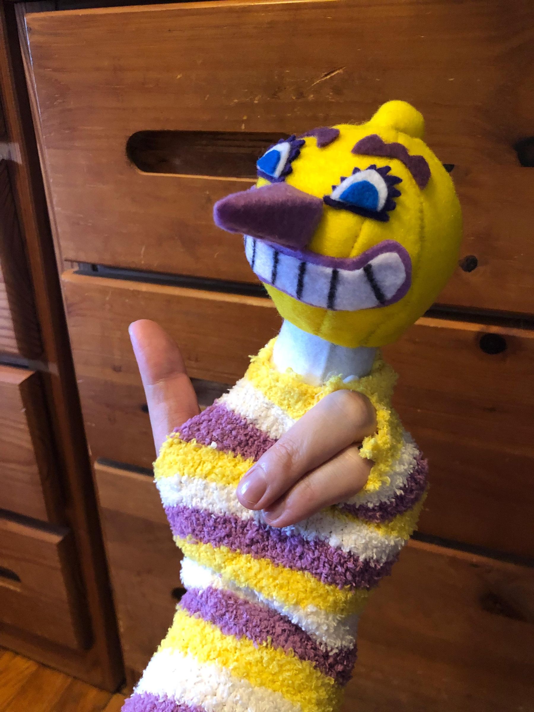 Quick Hand Puppet Head Patterning : 16 Steps (with Pictures ...