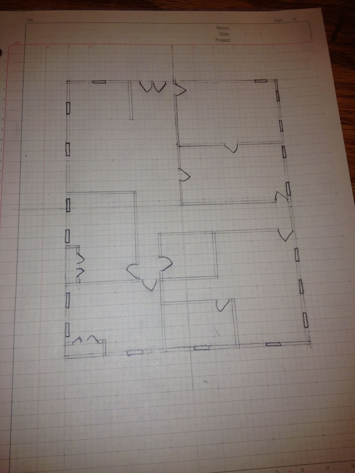 How to Manually Draft a Basic Floor Plan : 11 Steps - Instructables