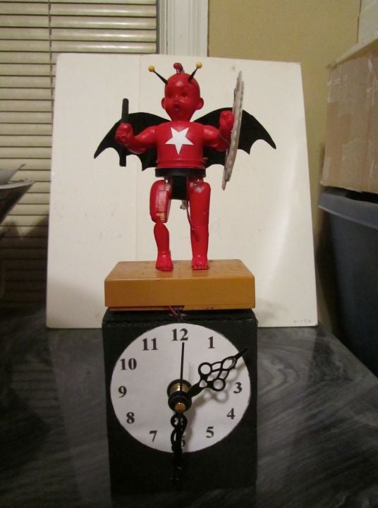 An Easy Novelty Clock : 7 Steps - Instructables