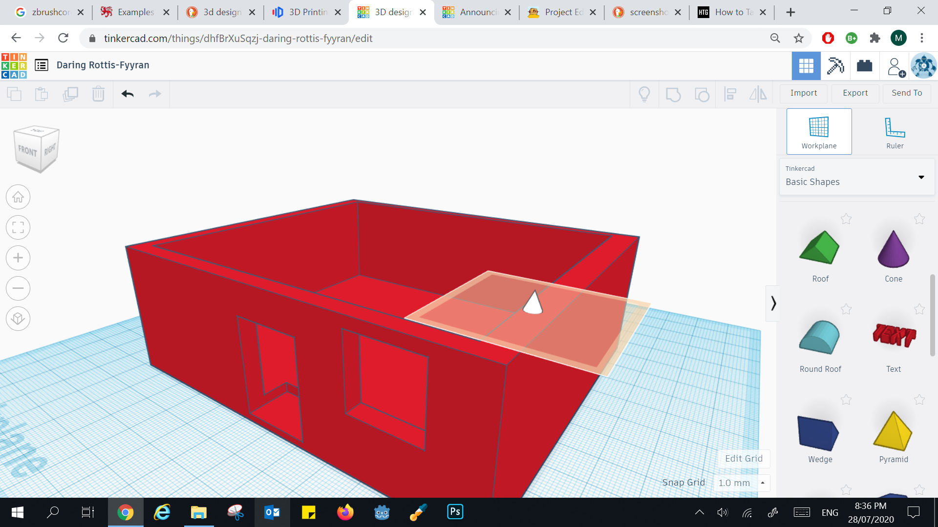 Basic Tinkercad House : 5 Steps - Instructables