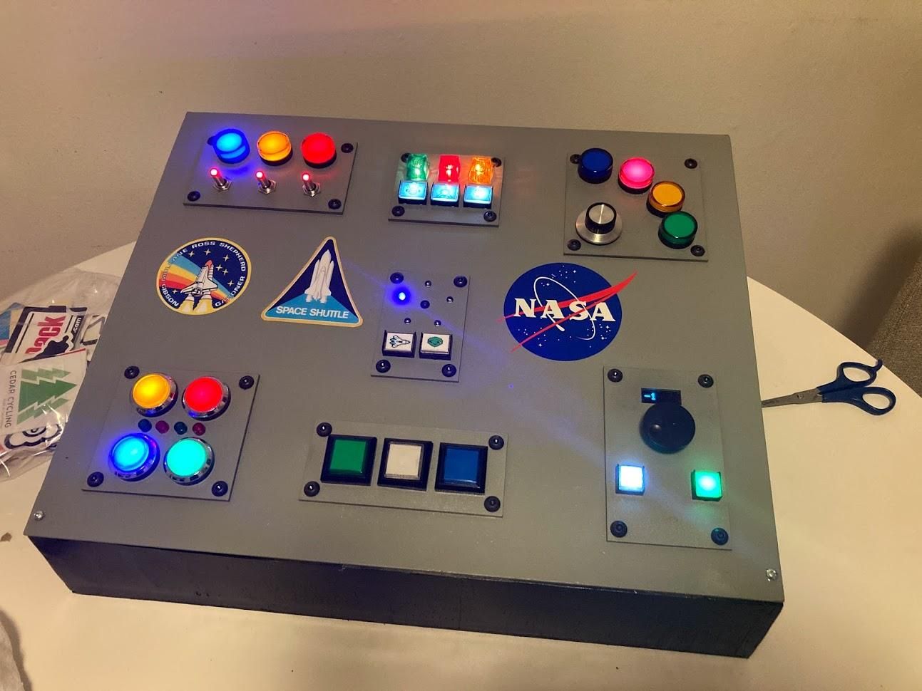 Nasa Control Panel for Kids : 10 Steps (with Pictures) - Instructables