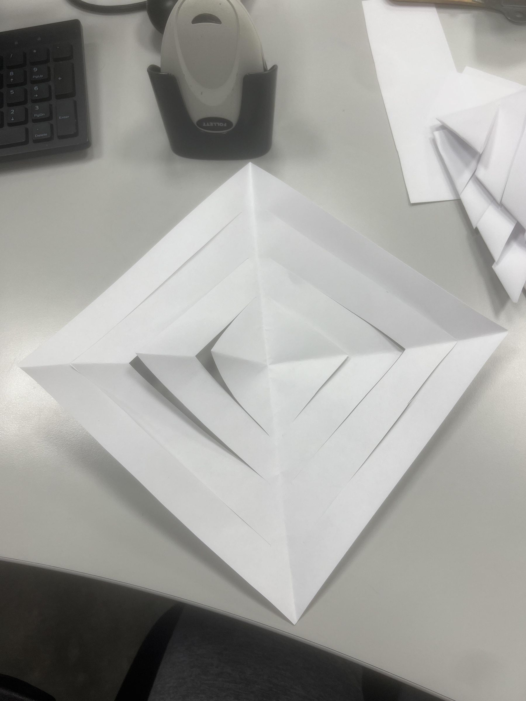 Large Paper Snowflake : 8 Steps - Instructables