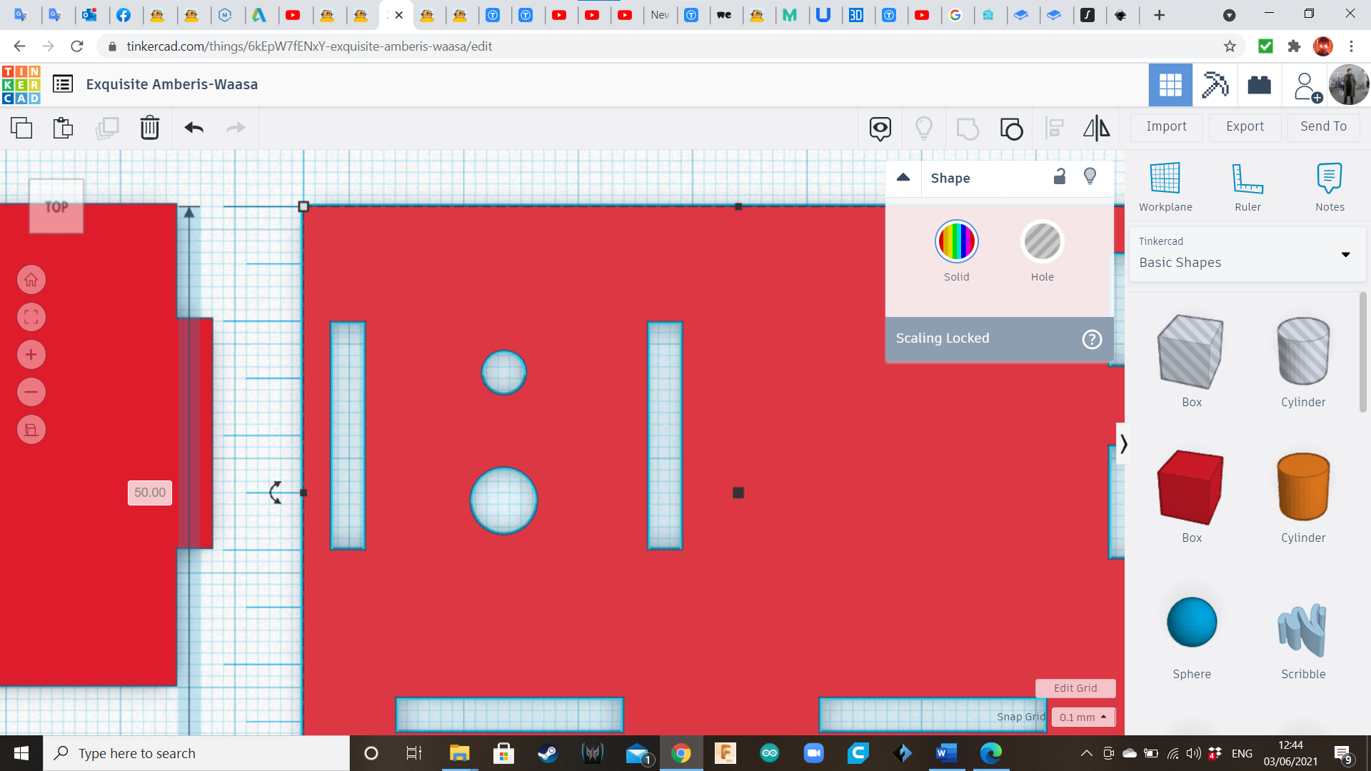 Tinkercad Robotics for School: Laser-cut Walking Machine! : 27 Steps ...