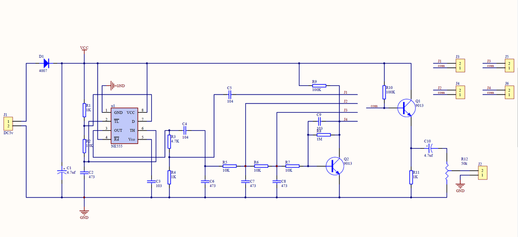 DIY a NE555 Circuit to Generate Sine Wave : 6 Steps - Instructables