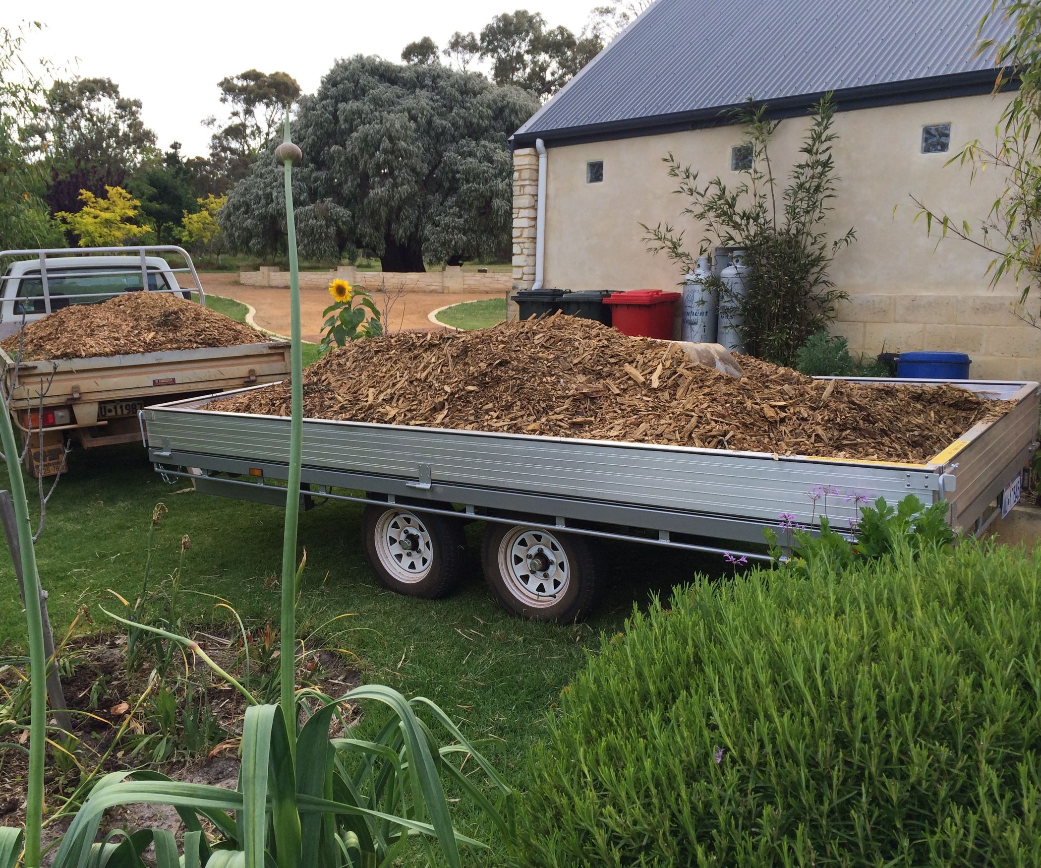 Three Trailers in One - Box, Car and Flat Top. the Box Top Trailer. : 5 ...