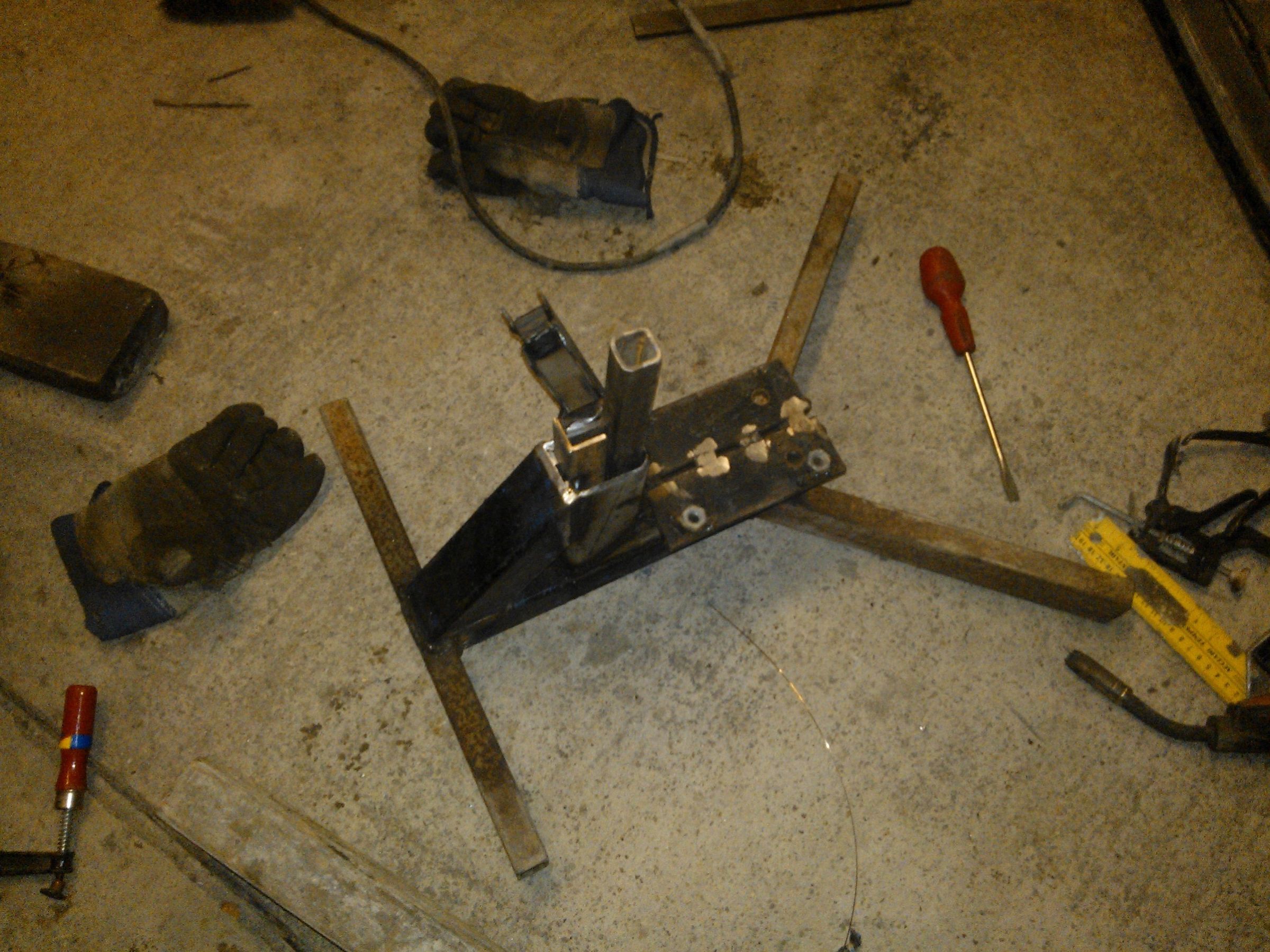 Foot Operated Log Splitter : 8 Steps (with Pictures) - Instructables