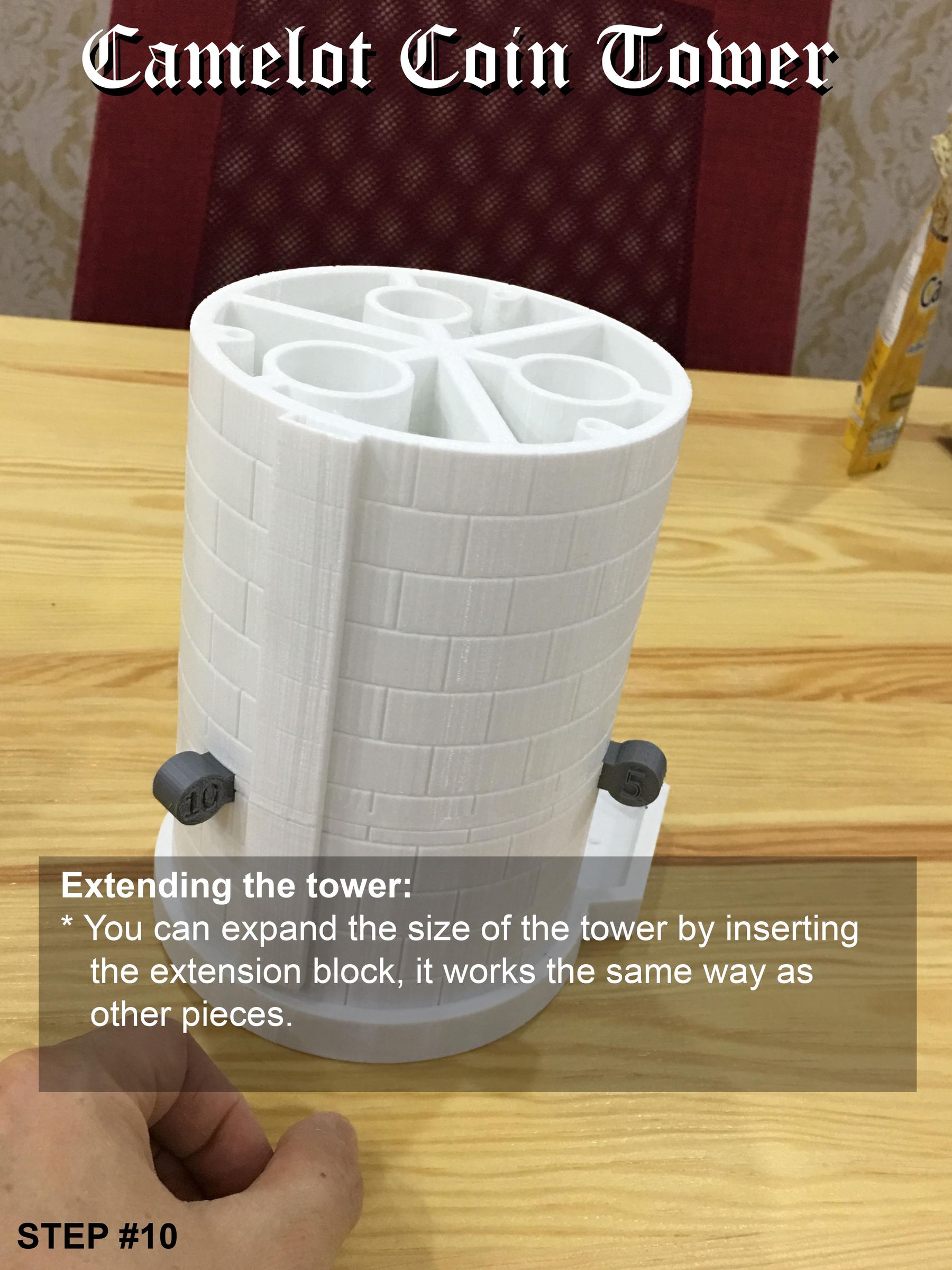 Camelot Coin Tower : 6 Steps (with Pictures) - Instructables