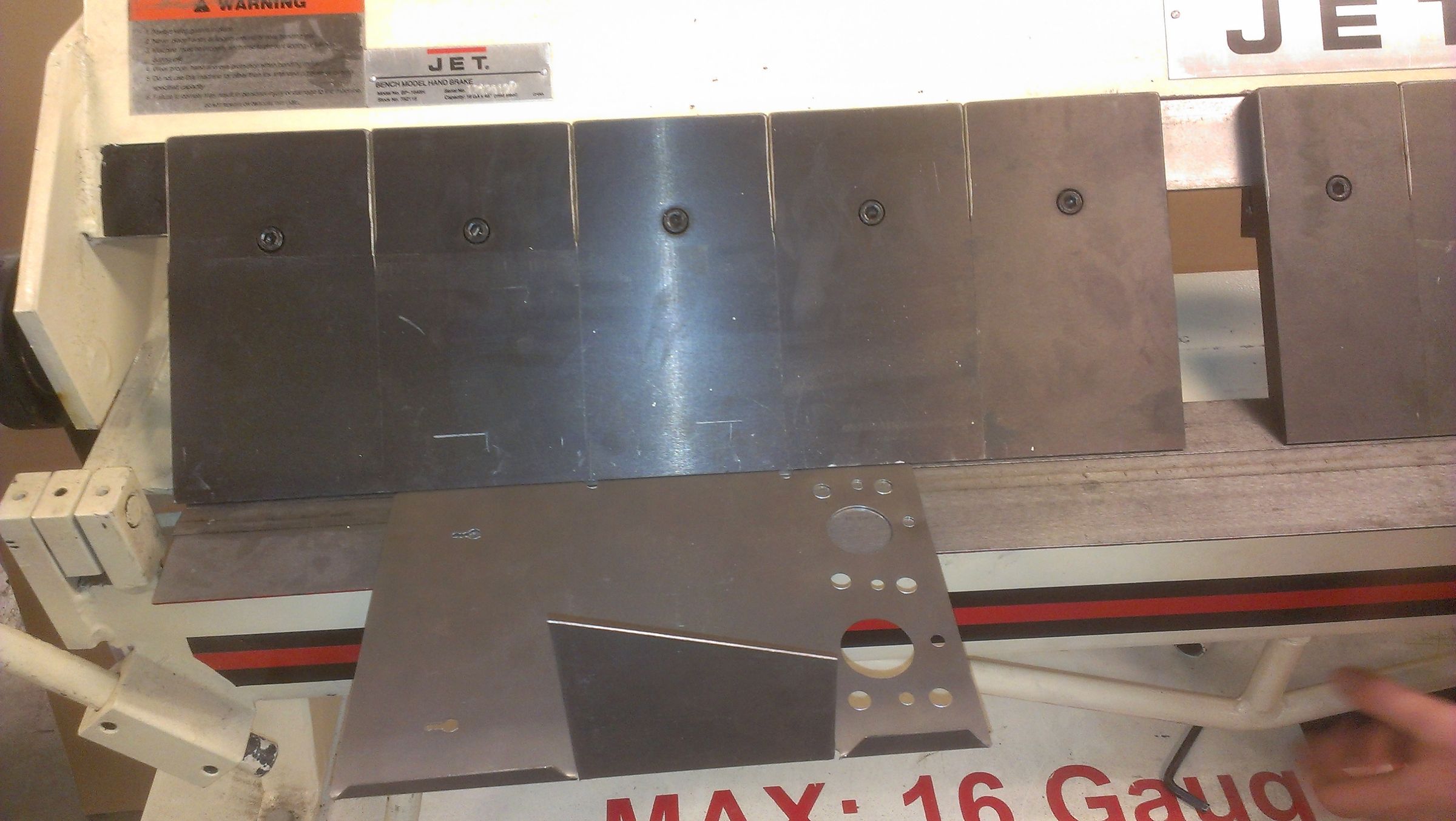 Sheet Metal Recipe Card Holder : 8 Steps - Instructables