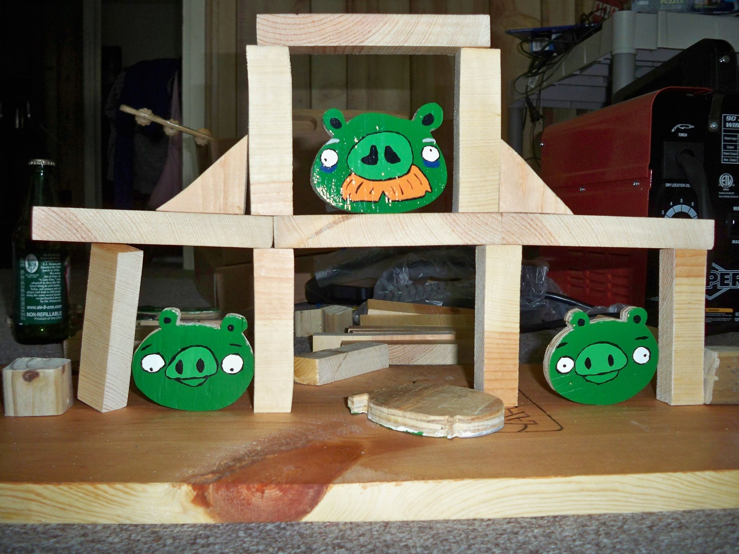 Wooden Angry Birds Game Set : 6 Steps (with Pictures) - Instructables