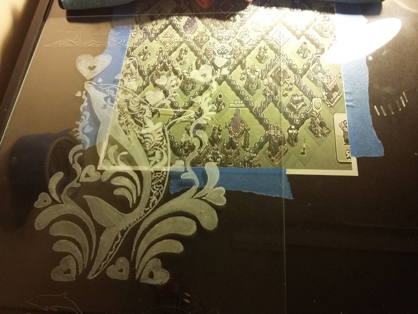 Diy Led Lit Glass/or Plexiglass Decrotive Etchings : 5 Steps (with ...