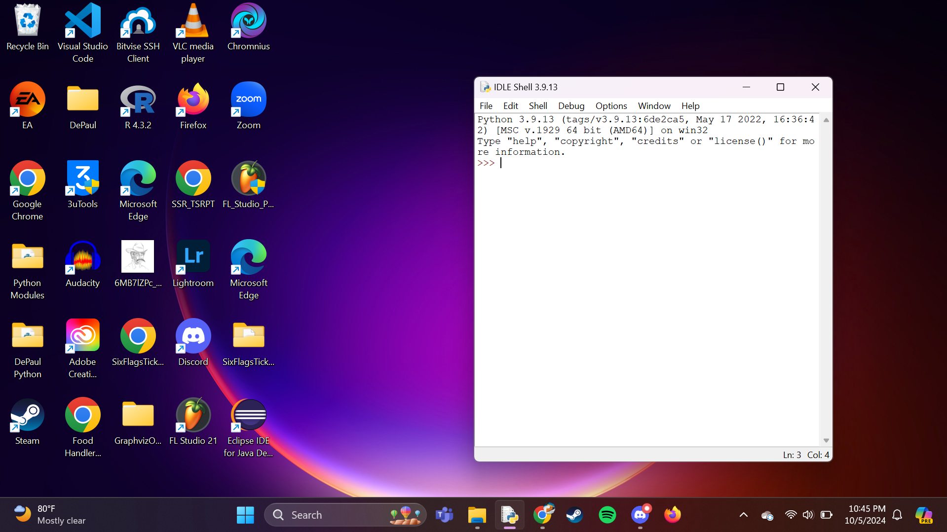 How to Draw the Houston Astros 2000-2012 Logo in Python IDLE Shell ...
