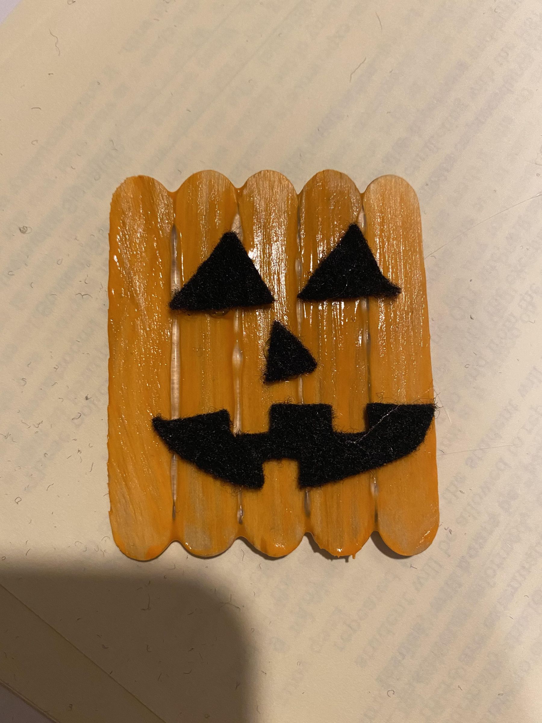 Halloween Popsicle Stick Craft : 7 Steps (with Pictures) - Instructables