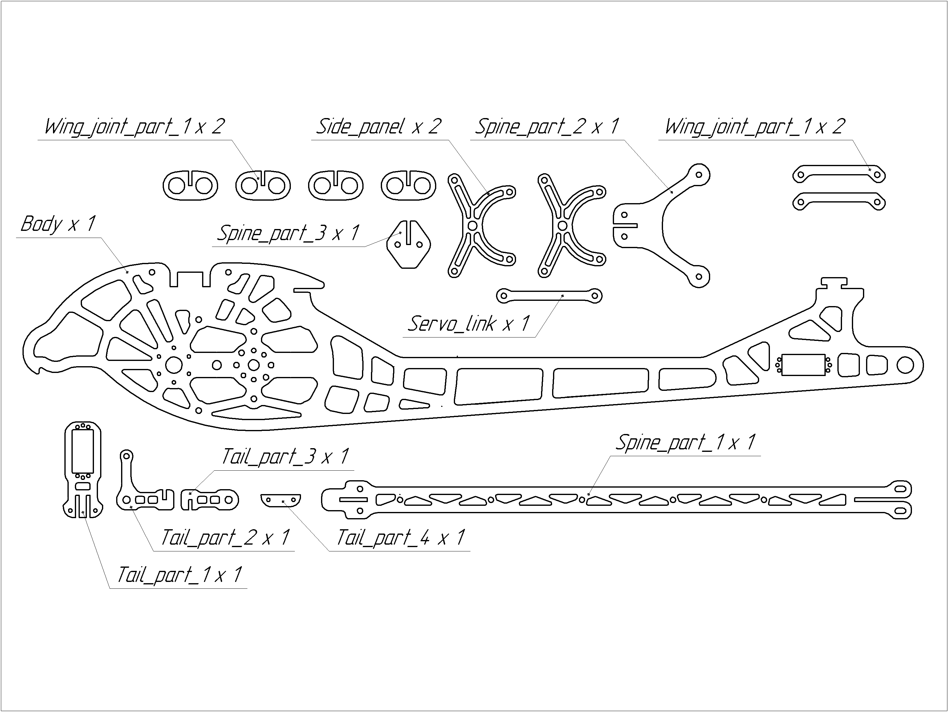 Opensource Ornithopter Prototype. Arduino Powered and Remote Controlled ...