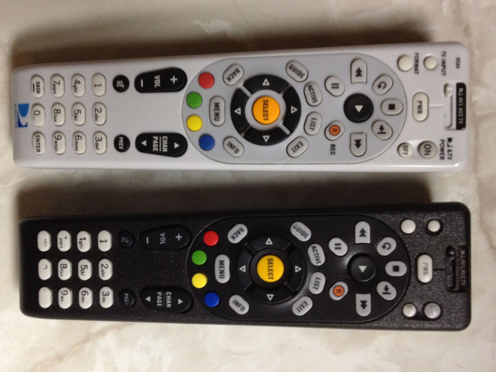Black DirecTV Remote W/ Textured Hand Grip - Instructables