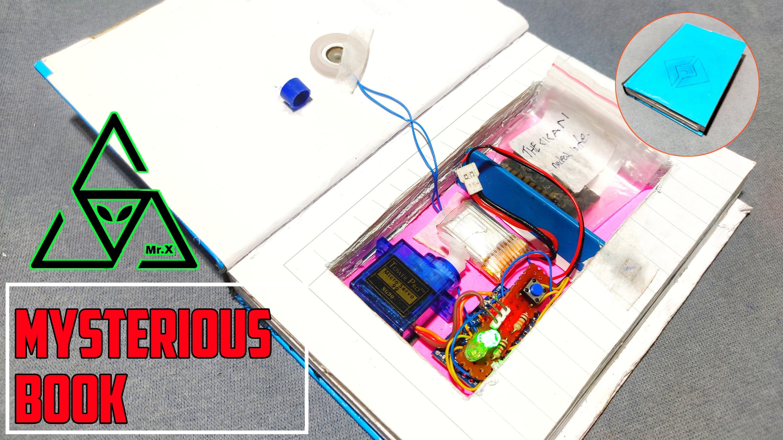 Mysterious BOOK With Secret Knock Lock : 11 Steps (with Pictures ...