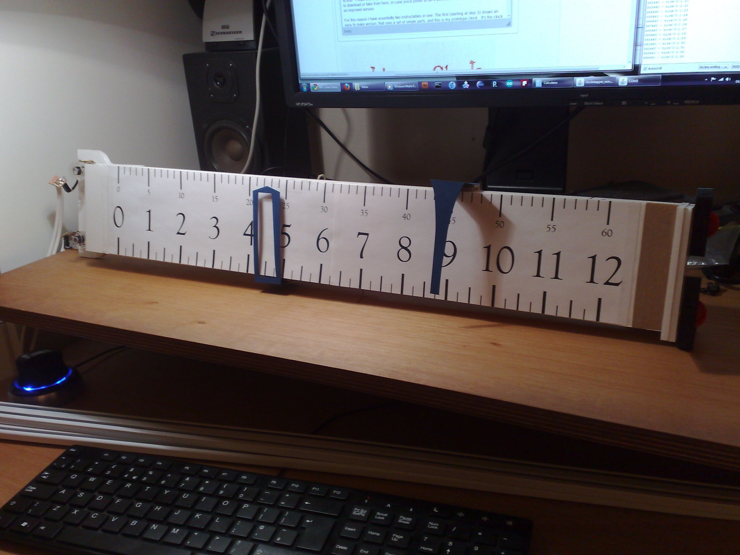 Linear Clock : 22 Steps (with Pictures) - Instructables