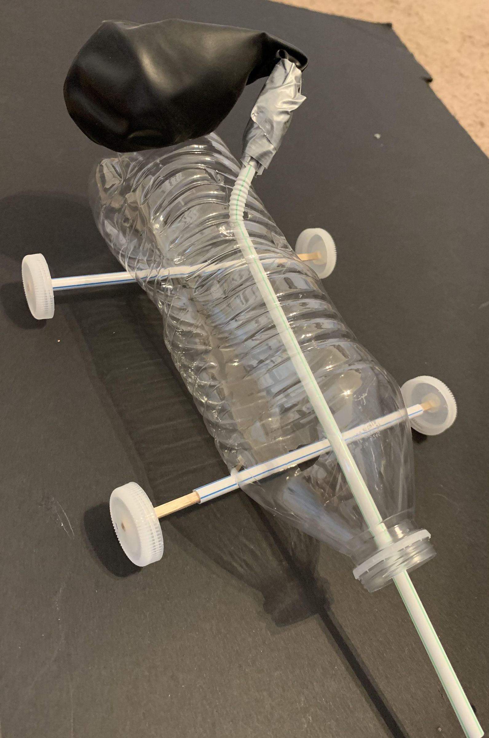 Balloon Powered Car Lesson : 9 Steps (with Pictures) - Instructables