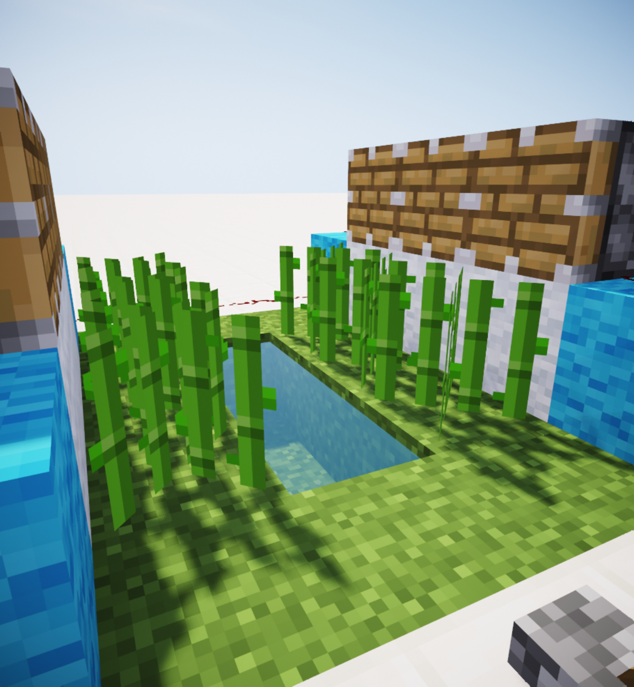 How to Build a Sugar Cane Farm in Minecraft! : 6 Steps - Instructables