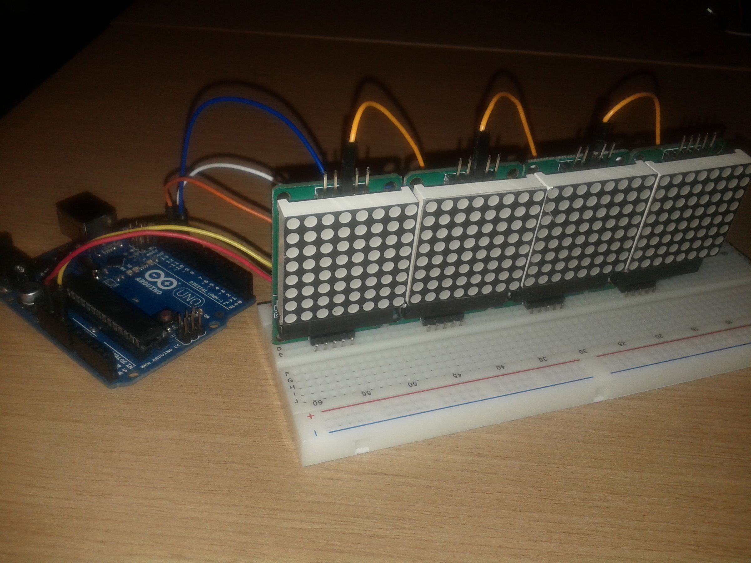 Multiple LED Matrices With Arduino : 8 Steps - Instructables