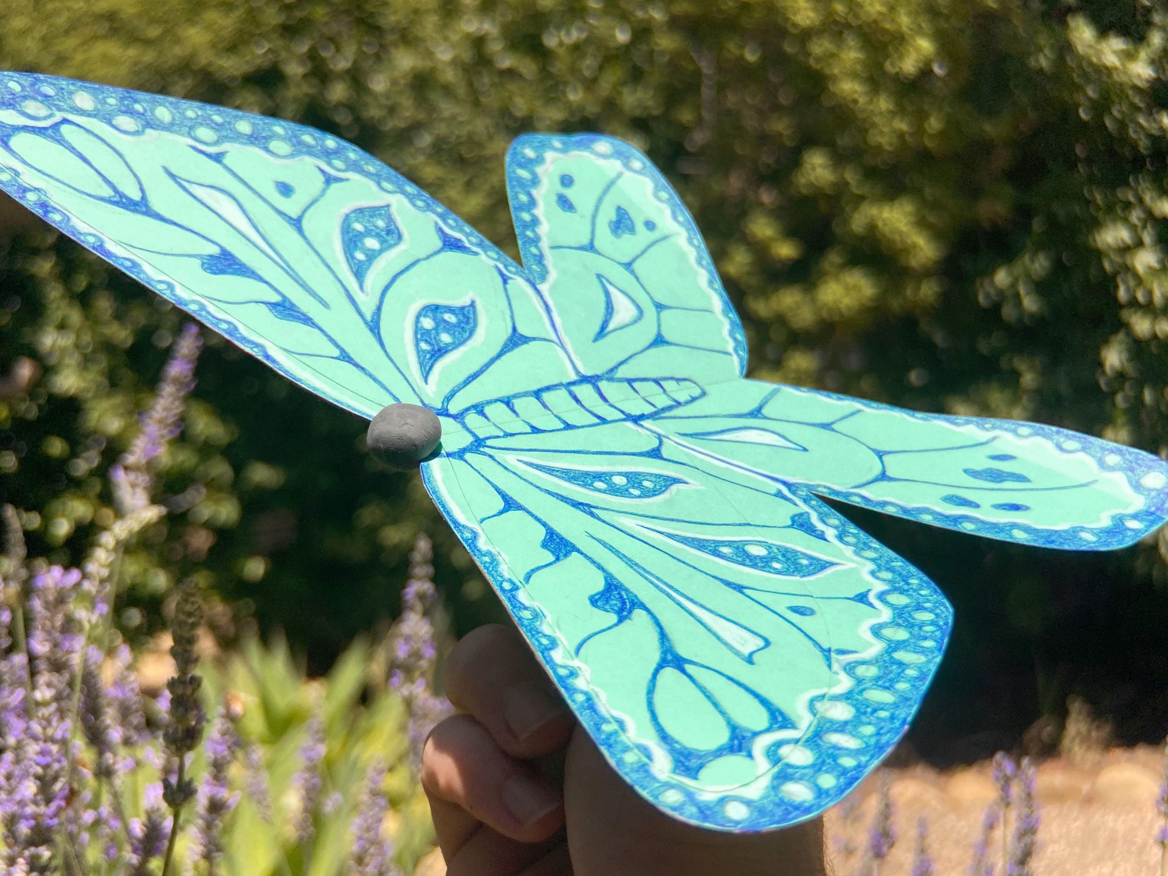 Butterfly Glider / Planeador Mariposa : 6 Steps (with Pictures ...