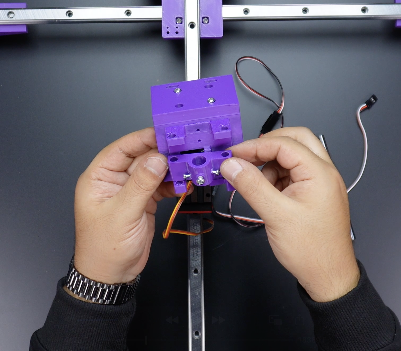 Build a Simple 3D Printed CNC Plotter Machine : 8 Steps (with Pictures ...