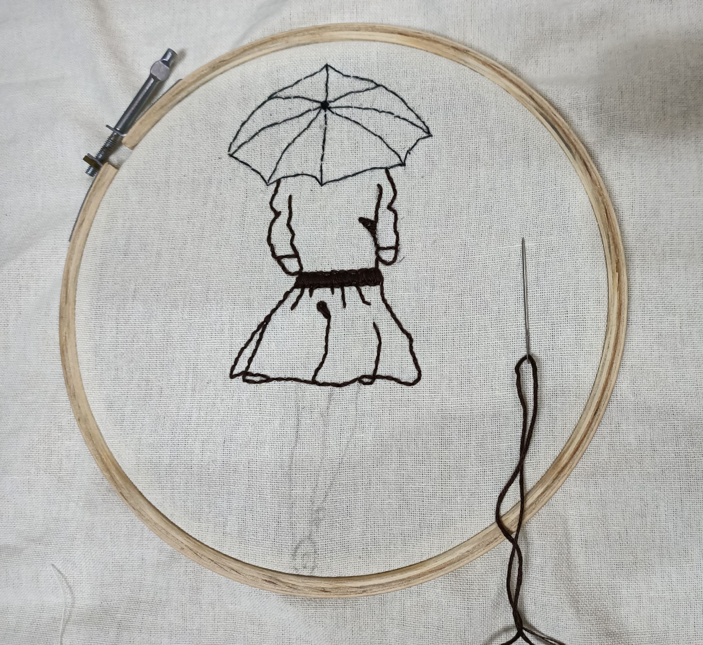 Lady With Umbrella : 9 Steps (with Pictures) - Instructables