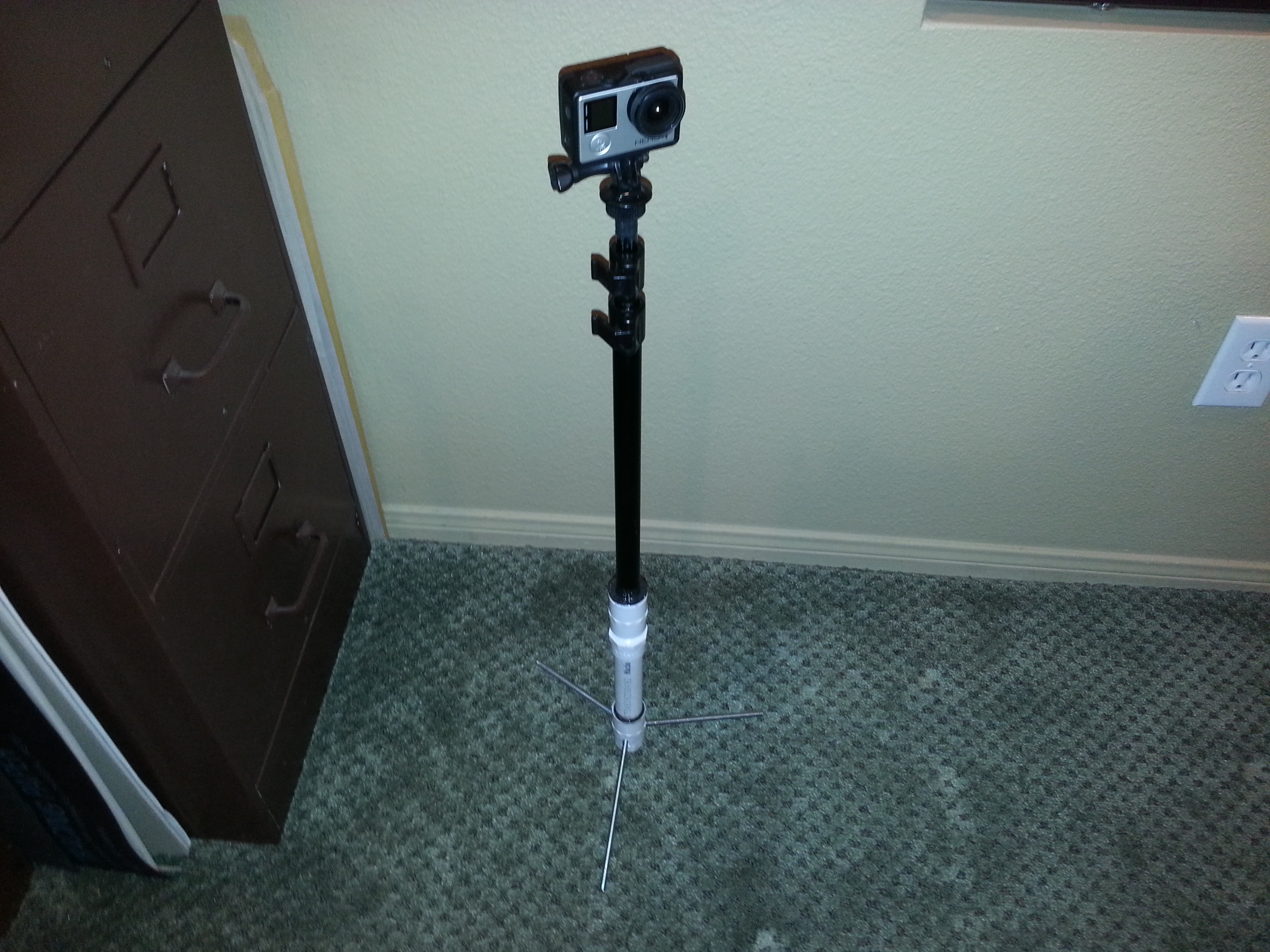 GoPro Pole-Tripod-Handle-Trekking Pole : 5 Steps (with Pictures ...