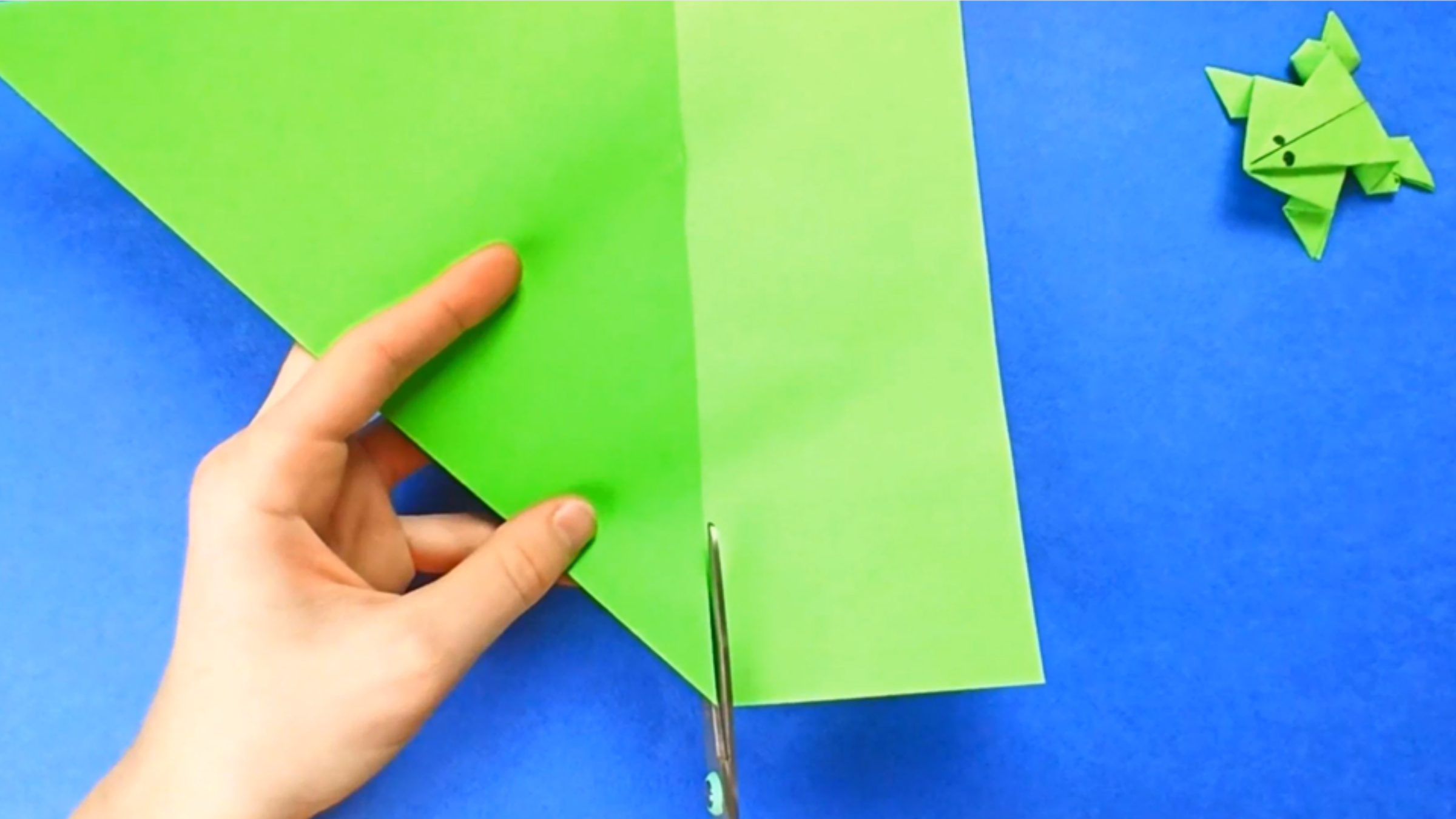 How to Make a Jumping Paper Frog? : 36 Steps (with Pictures ...