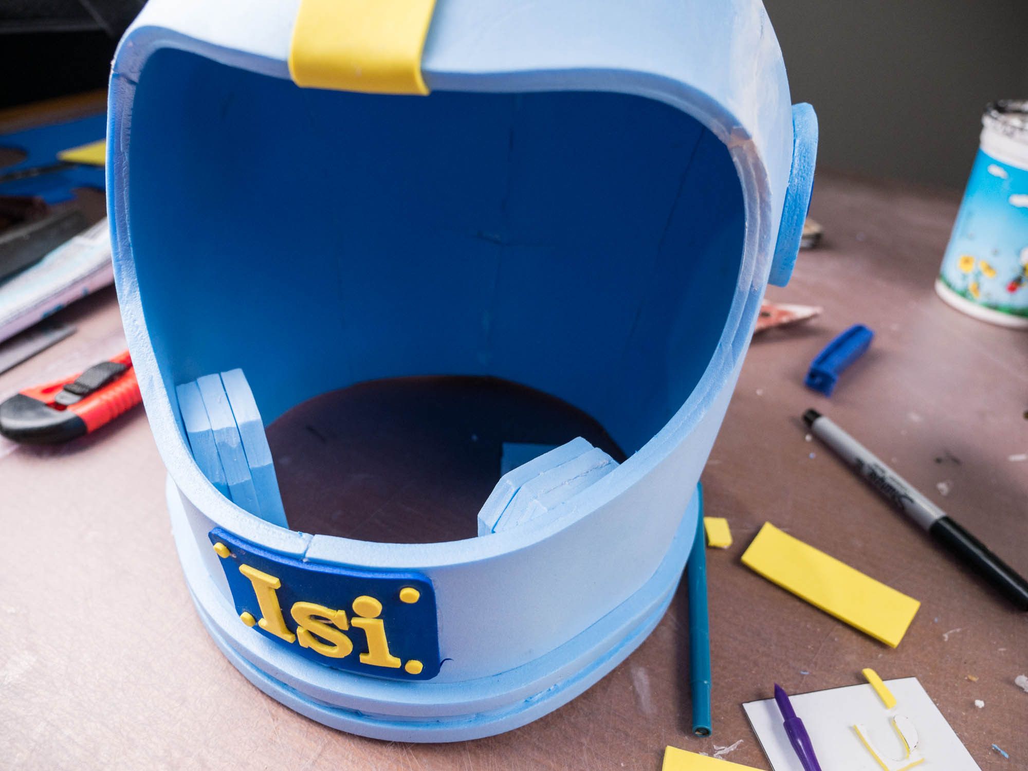 DIY Space Helmet From a Camping Mat! : 19 Steps - Instructables