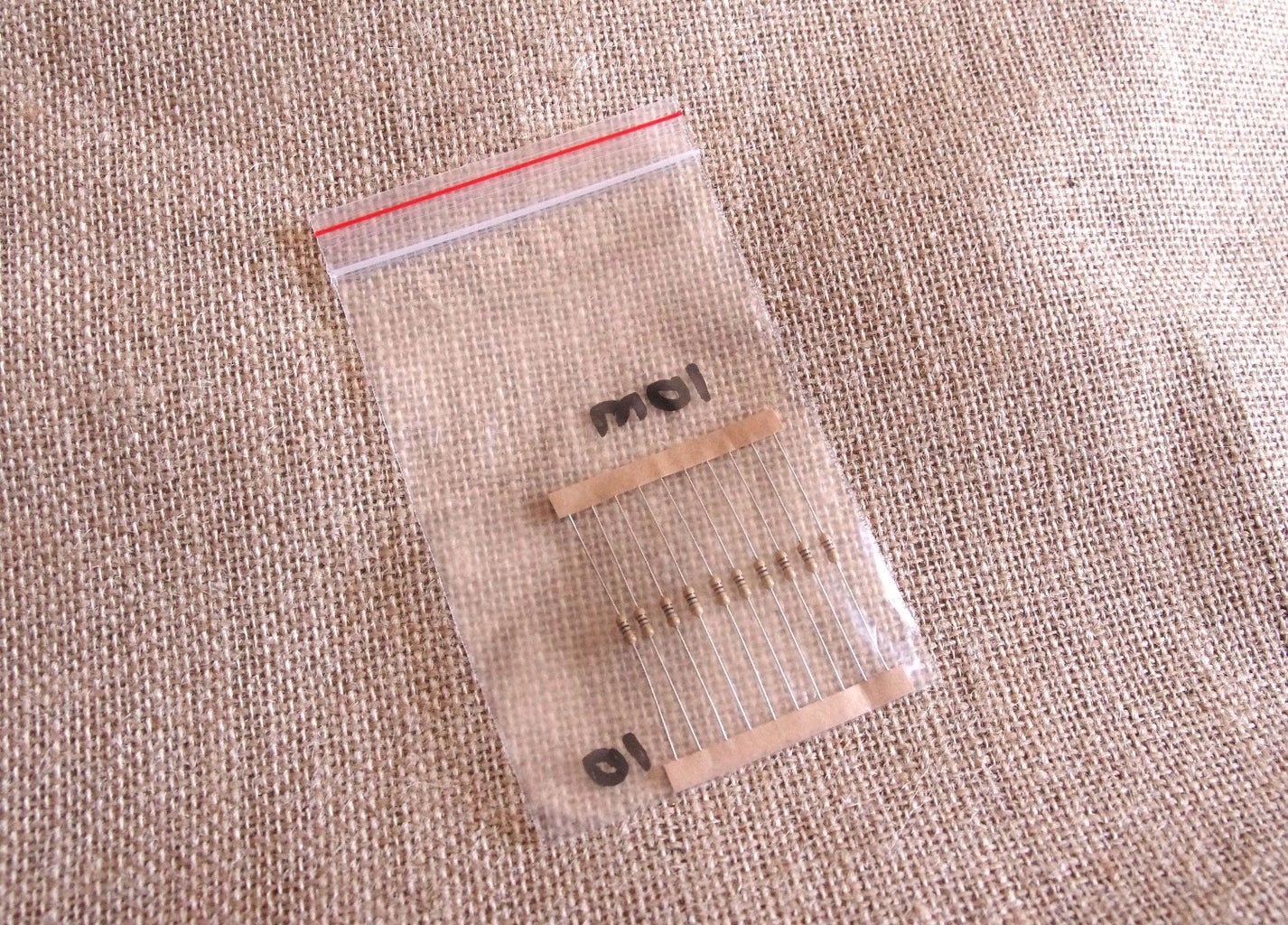 Resistor Storage 3 Steps With Pictures Instructables