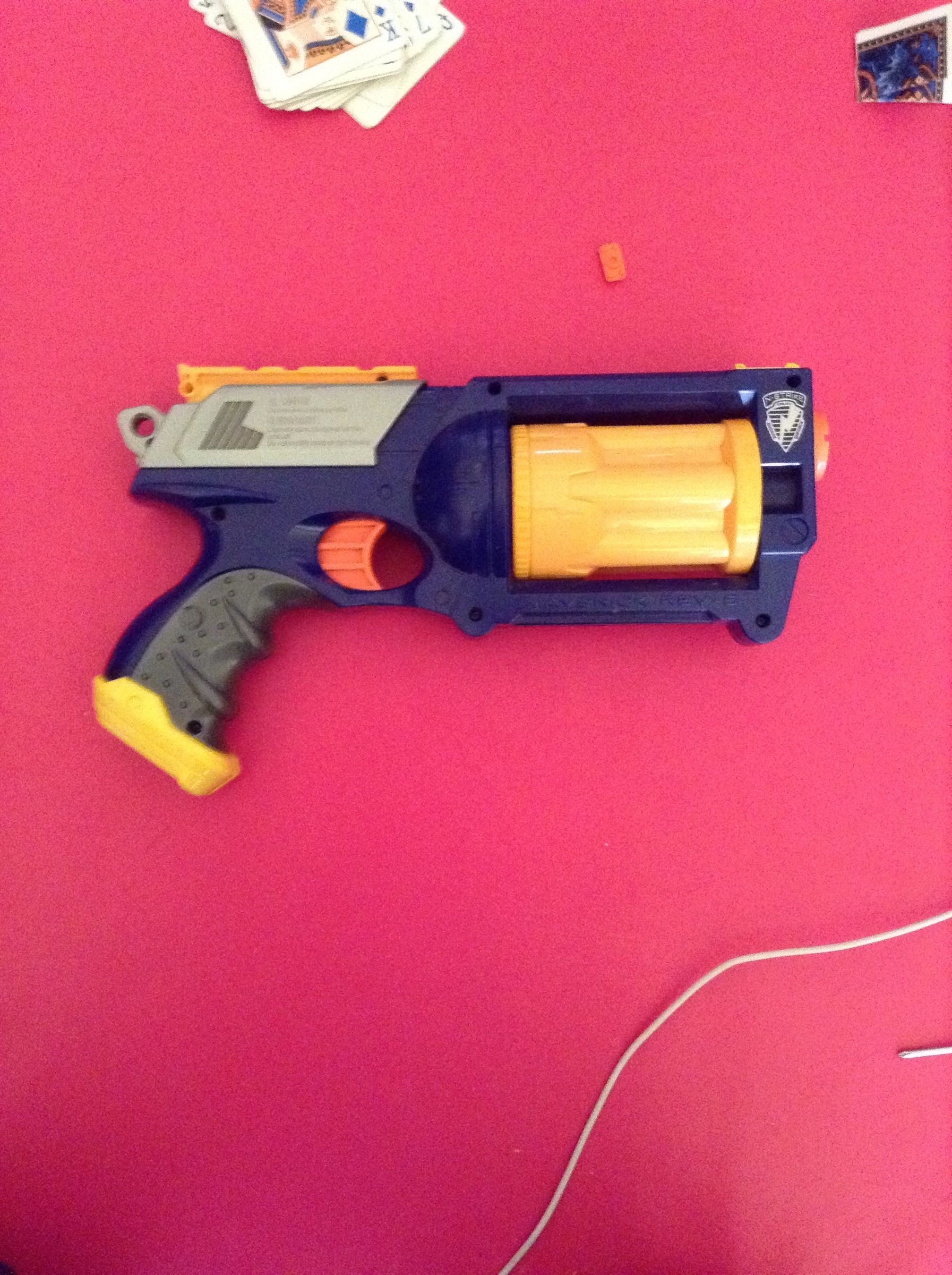How to Mod a Nerf Maverick : 6 Steps - Instructables