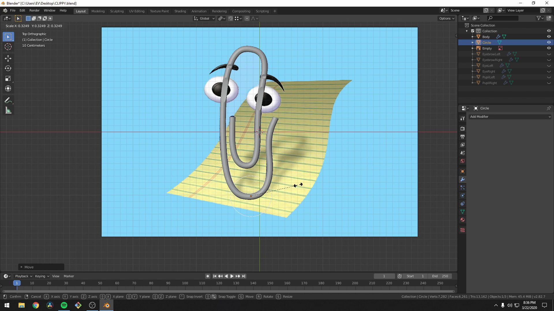 Clippy 3D Modelling : 13 Steps (with Pictures) - Instructables